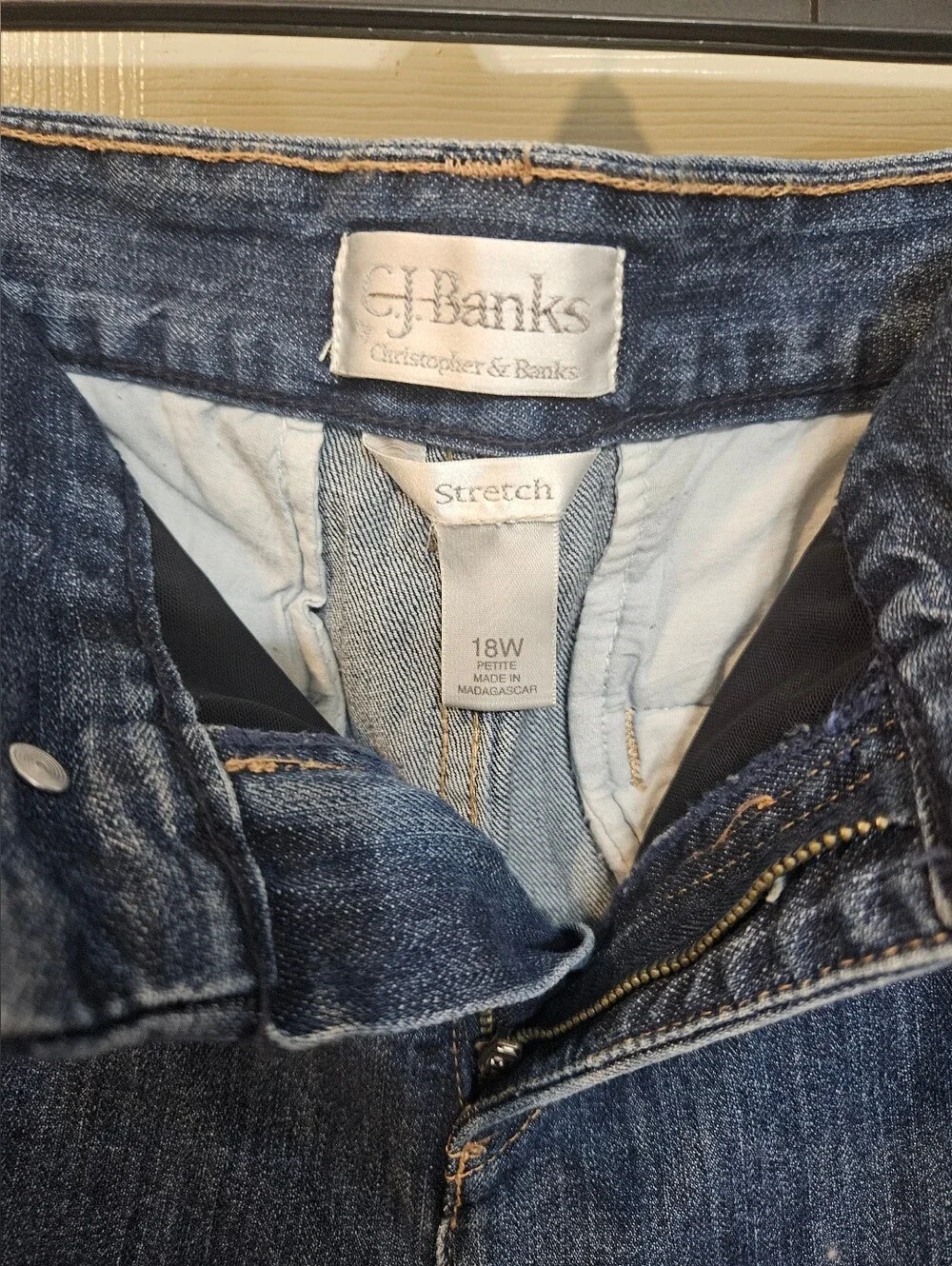 CJ Banks | Jeans | Cj Banks Dark Indigo Flare Wide Leg Jeans In Petite ...
